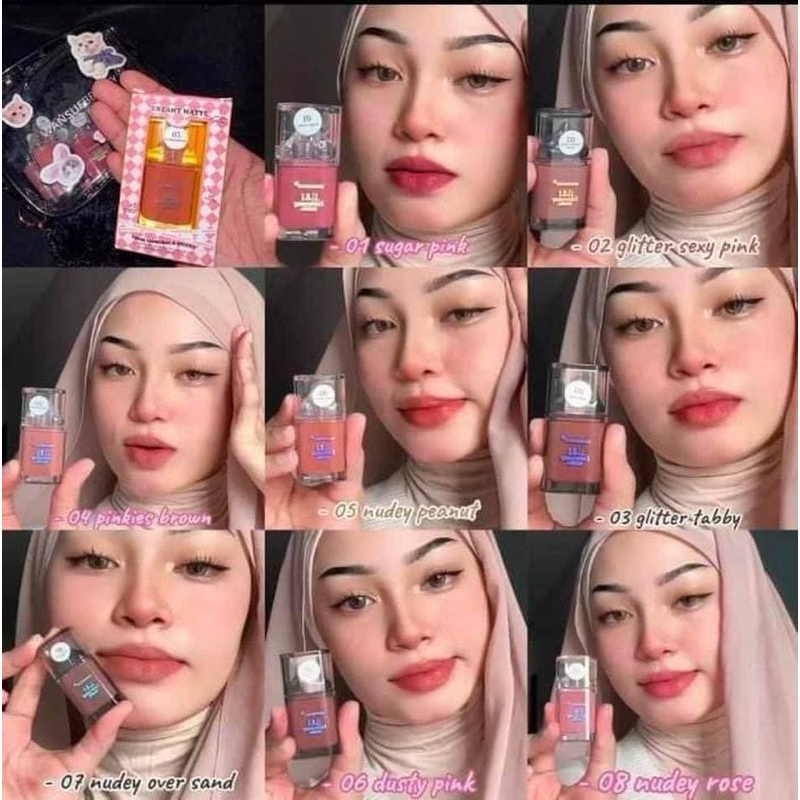 [HOT ITEM ]WANSUE LIPMATTE ANIMASI COMEBACK NUDEY EDITION | Shopee Malaysia