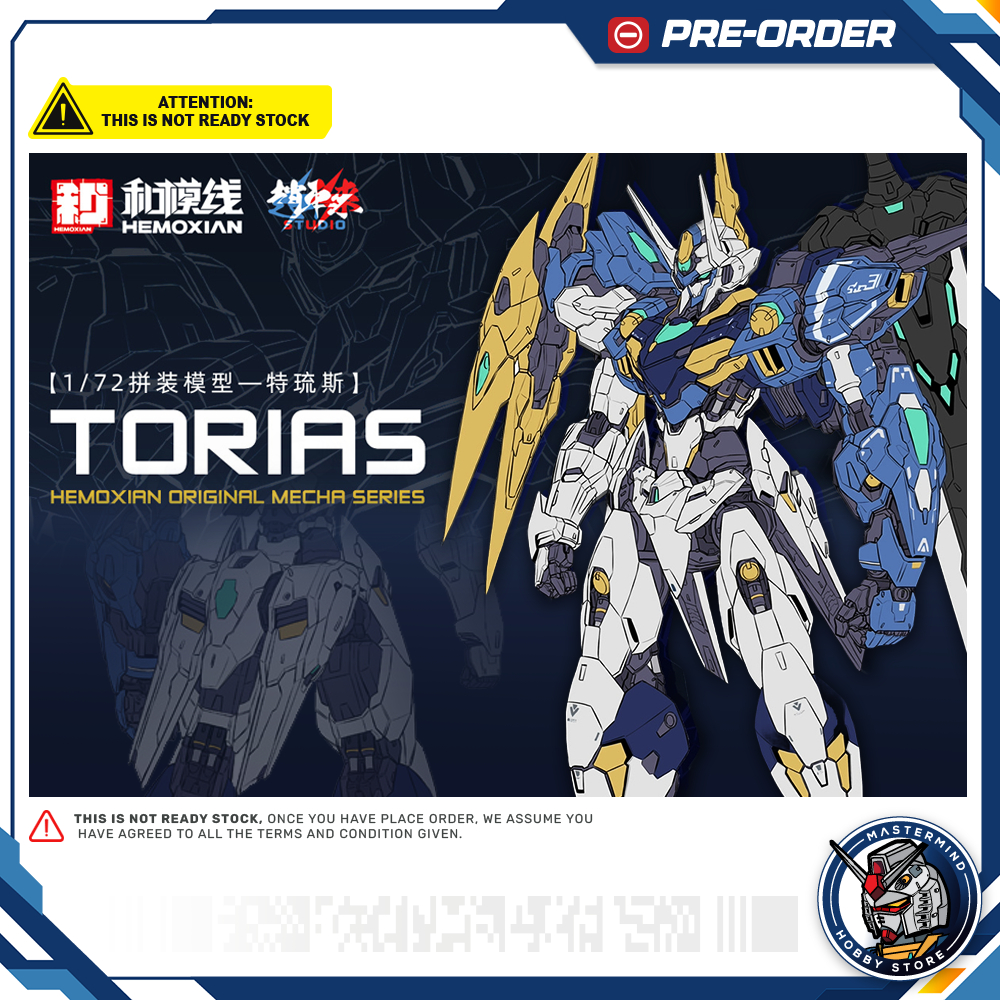(Reservation) Hemoxian x Choplx Studio 1/72 Torias Assemble Model Kit ...