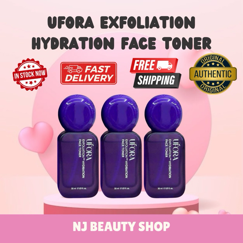 NEW‼️ UFORA EXFOLIATION HYDRATION FACE TONER 💯 ORIGINAL HQ | Shopee ...