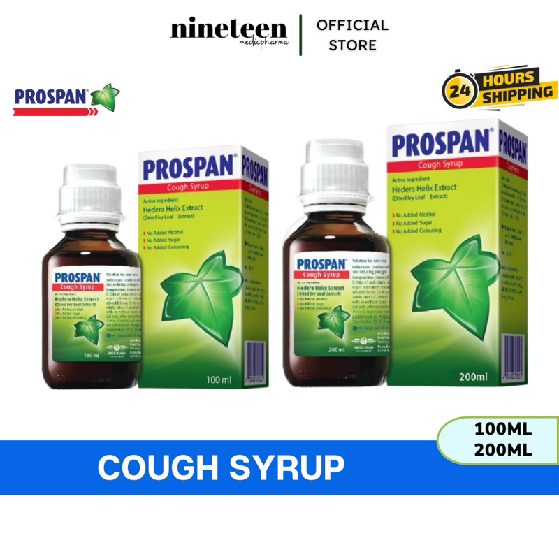 PROSPAN Cough Syrup Dry Ivy Leaf Extract (100ML / 200ML) | Shopee Malaysia