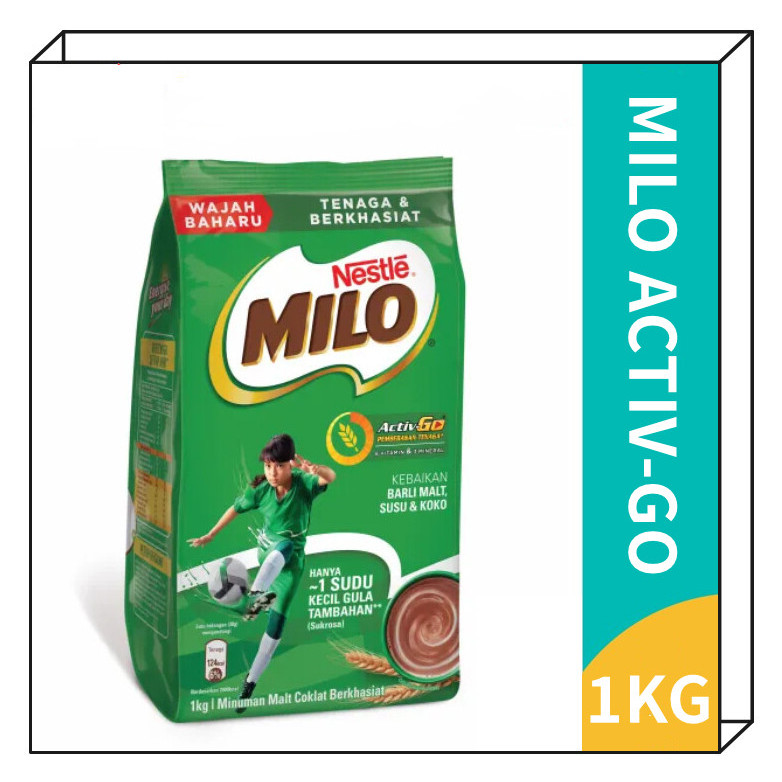 1KG MILO CHOCOLATE MALT POWDER Soft Pack | Shopee Malaysia