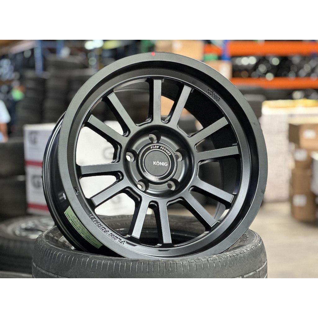 New 18x9J Konig Hypertrail HT1 Rim (Set of 5) Black 5x127 for Jeep ...