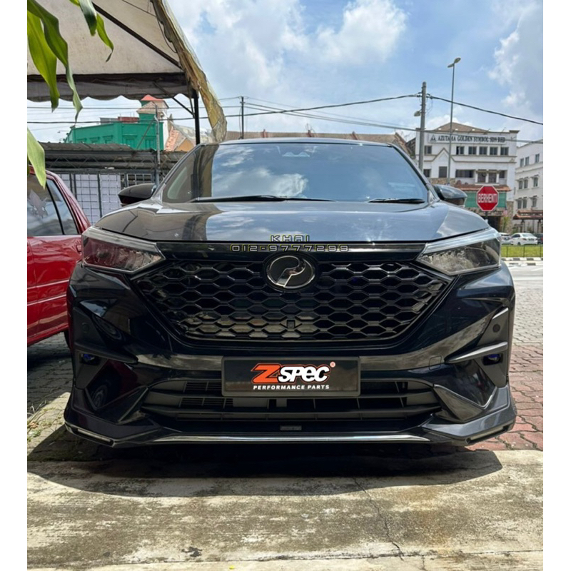 Perodua ALZA 2023-2024 Front Grill Grille Cover Garnish Gloss Black ...