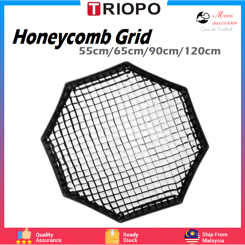 Triopo Honeycomb Mesh Honeycomb Fabric Grid Octabox Grid Softbox for ...