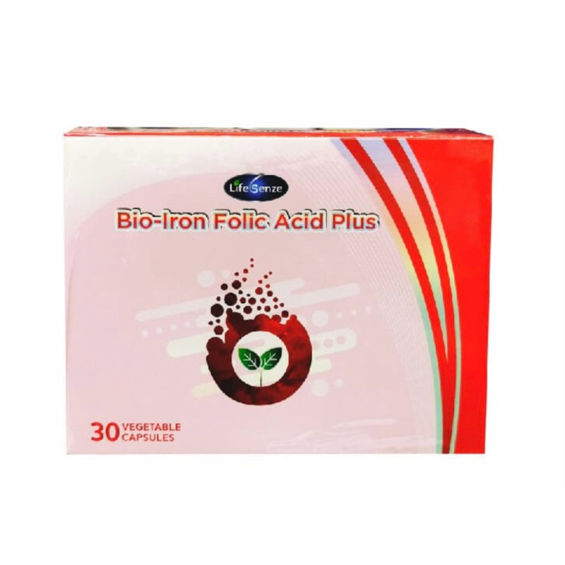 LIFESENZE BIO IRON-FOLIC PLUS CAPSULE 30'S | Shopee Malaysia