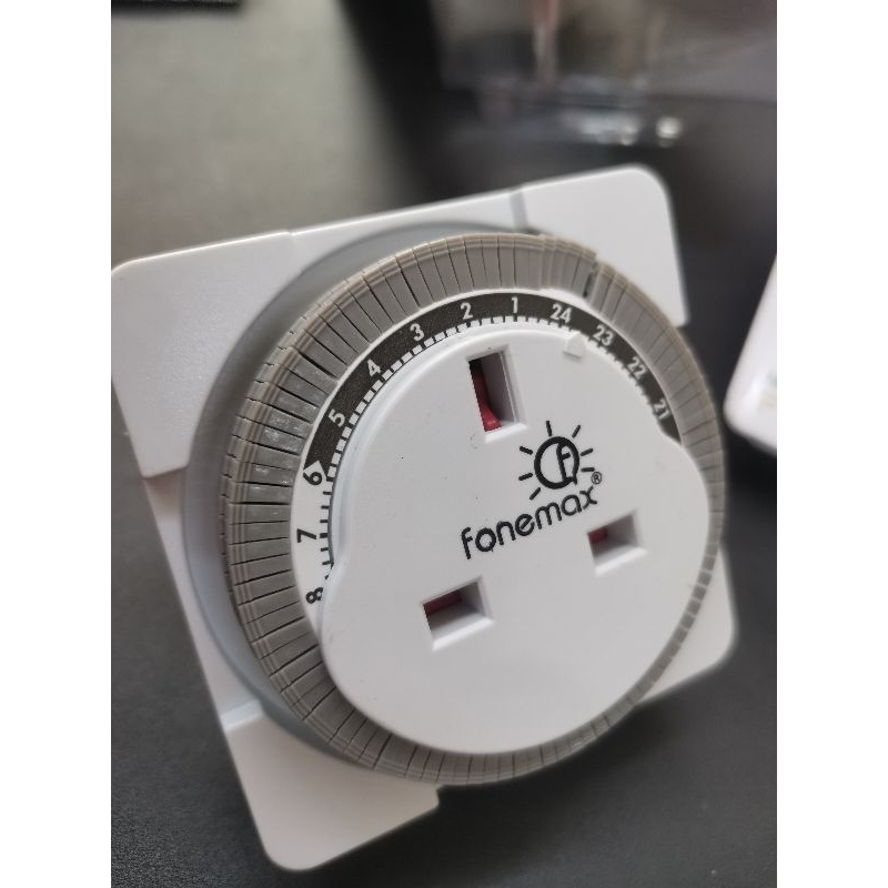 Fonemax Sirim Approved 13a 24hour Segment Time Controller 13a Plug In Timer Time Switch Shopee