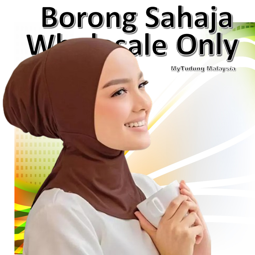 BORONG wholesale only Muslimah anak tudung ninja berdagu inner neck ...