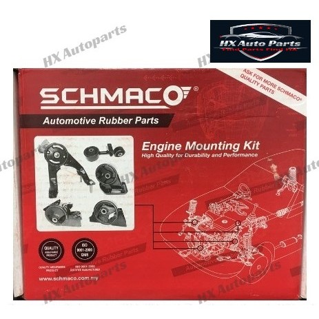 GENUINE SCHMACO OEM ENGINE MOUNTING FOR PROTON SAGA FLX CVT GEABOX ...