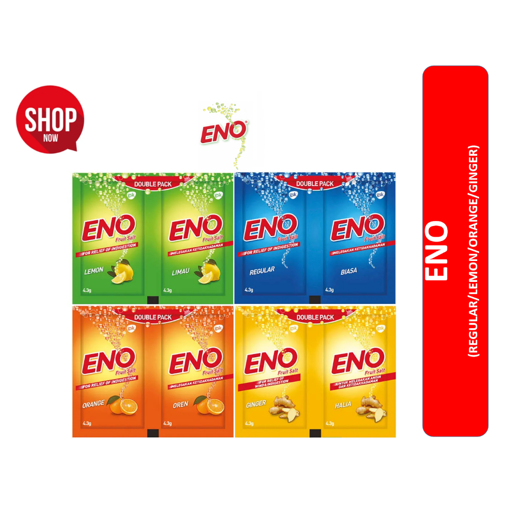ENO 4.3G (REGULAR/LEMON/ORANGE & GINGER) | Shopee Malaysia