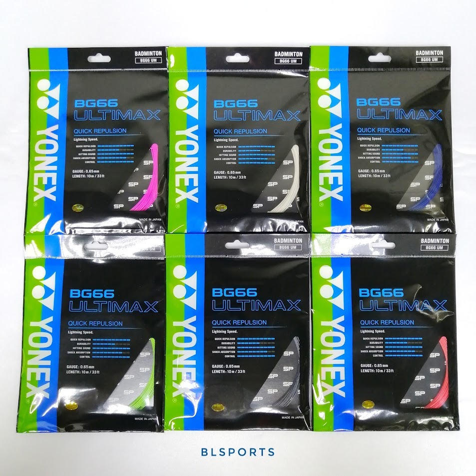 YONEX String BG66 ULTIMAX ( 100% Original ) | Shopee Malaysia