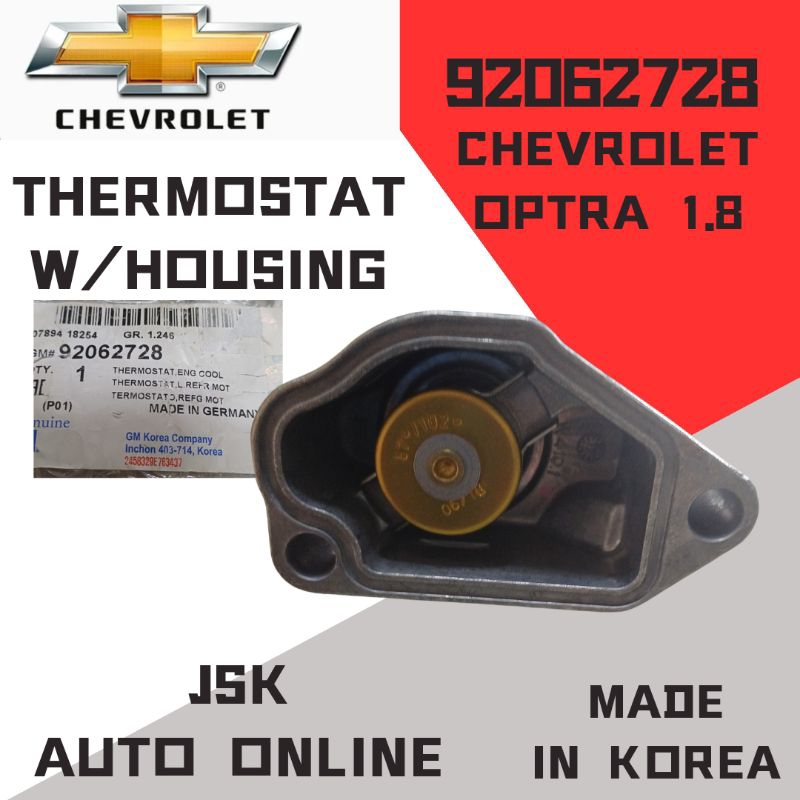 92062728 THERMOSTAT HOUSING W/THERMOSTAT 100% NEW GENUINE PARTS MADE IN ...