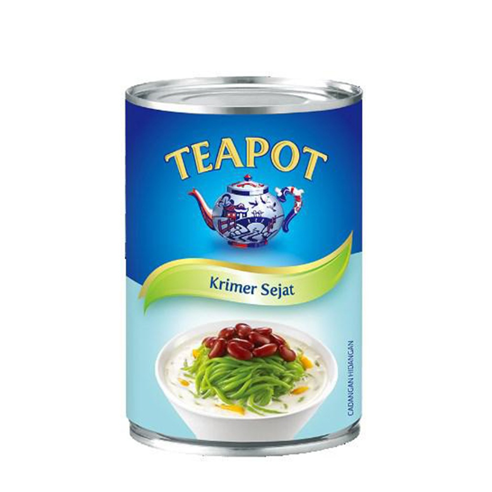 Teapot Evaporated Creamer 390gm Krimer Sejatsusu Cair Shopee Malaysia