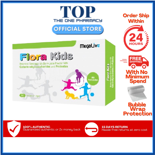 Megalive Flora Kids (30'S/ 2X30'S) | Shopee Malaysia