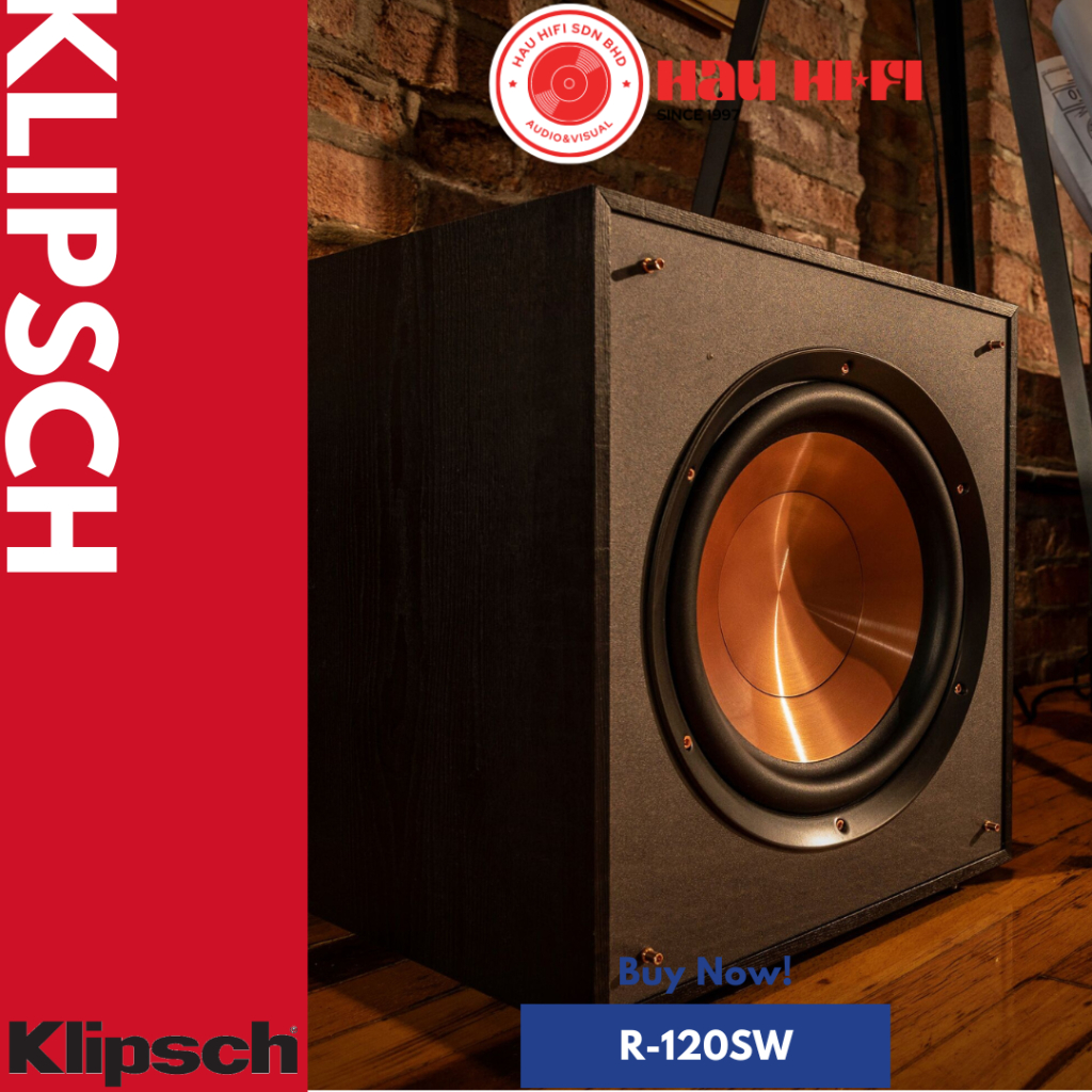 Klipsch R-120SW 12" Powered Subwoofer | Shopee Malaysia
