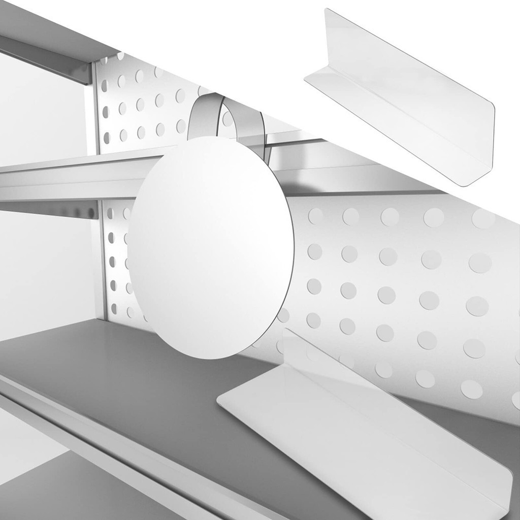 Commodity Divider L-Shaped Partition Supermarket Shelf Sheet Acrylic ...