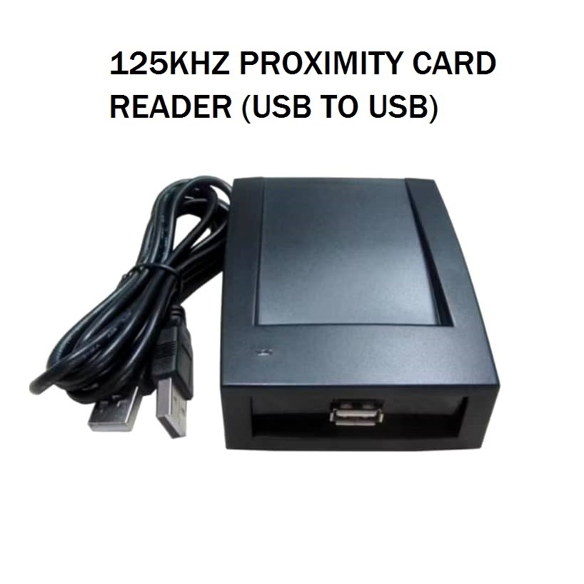 125Khz (ID) Proximity Card Reader USB [READ ONLY] Read 18 digits ...