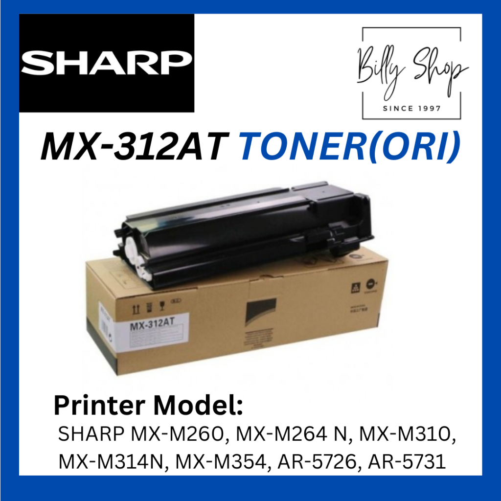 GENUINE ORIGINAL Sharp Copier MX-312AT MX-M260, MX-M264 N, MX-M310, MX ...
