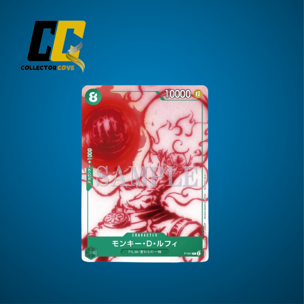 One Piece Monkey D Luffy P-061 ST16 Film | Shopee Malaysia