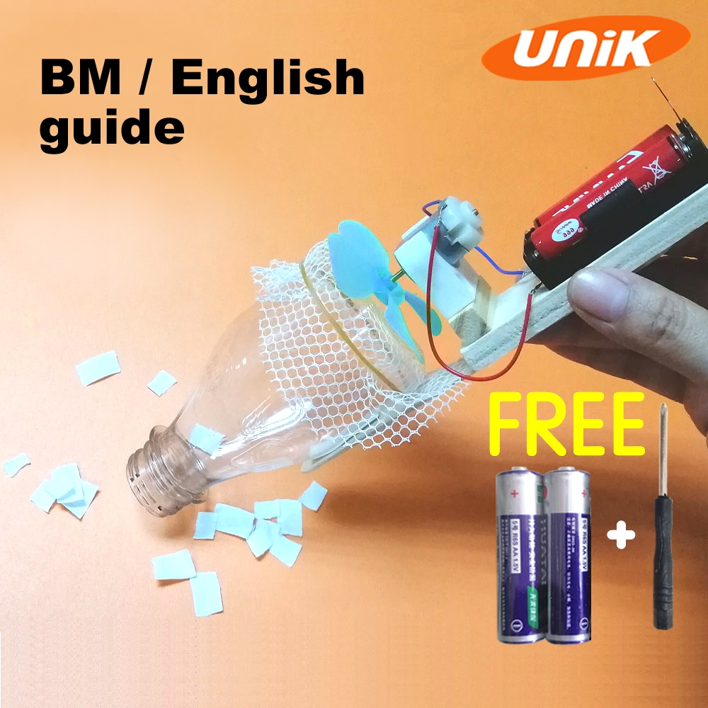 [UNIK] DIY Electric Vacuum Cleaner Early Learning Science STEM Project ...
