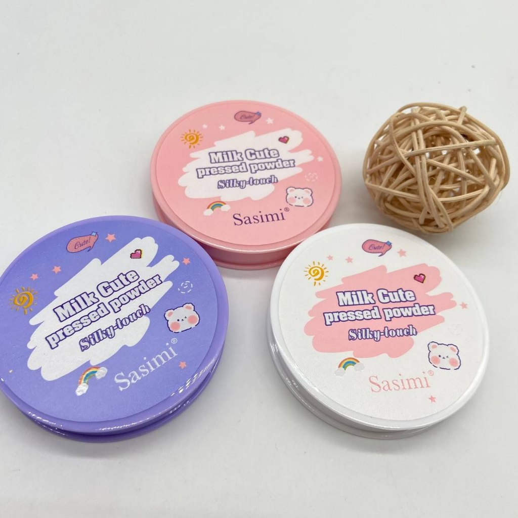 SASIMI MILK CUTE SILKY-TOUCH PRESSED COMPACT POWDER (S93011) | Shopee ...