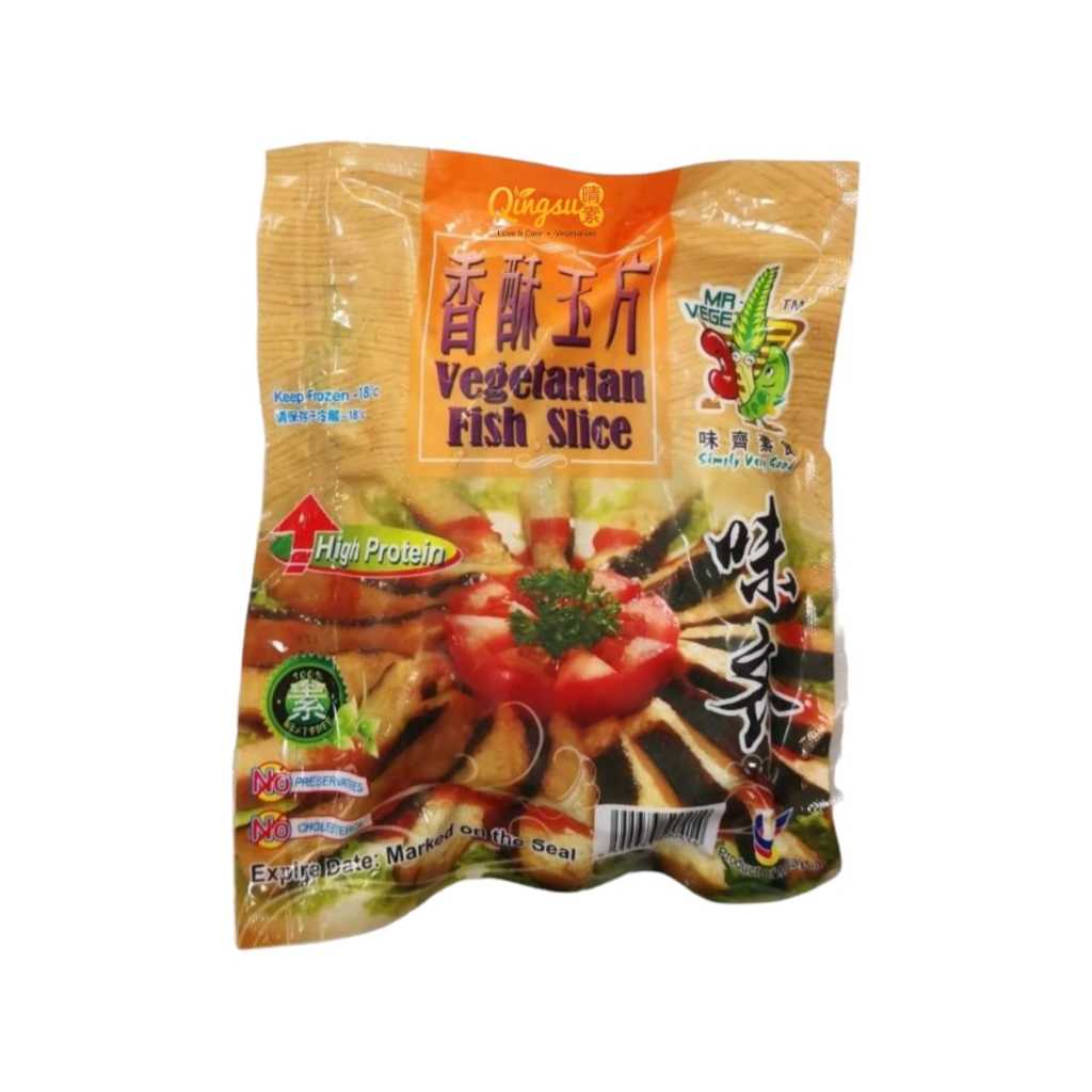 Willing (Mr. Vege), Vegetarian Frozen Fish Slice (240g) 味齐素香酥玉片 ...