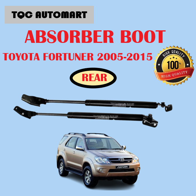 Toyota Fortuner 2005-2015 Rear Bonnet Damper Rear Boot Absorber Boot ...