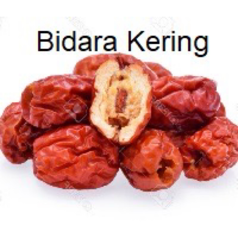 Buah Bidara Kering / Kurma merah / Kurma Cina 500g Pelbagai Khasiat ...