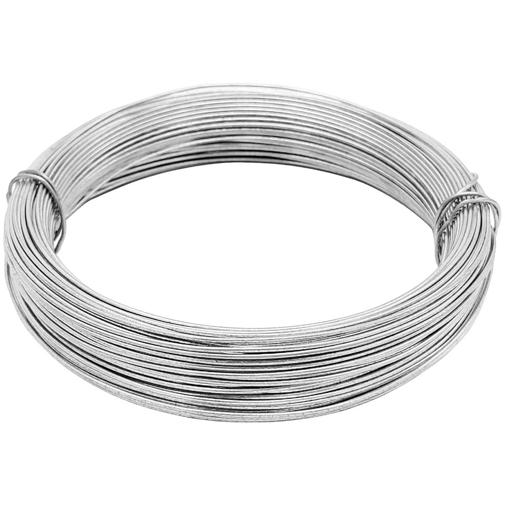 Galvanized Solid Wire,Multi-Purpose Steel Wire Ideal for Crafts,DIY ...