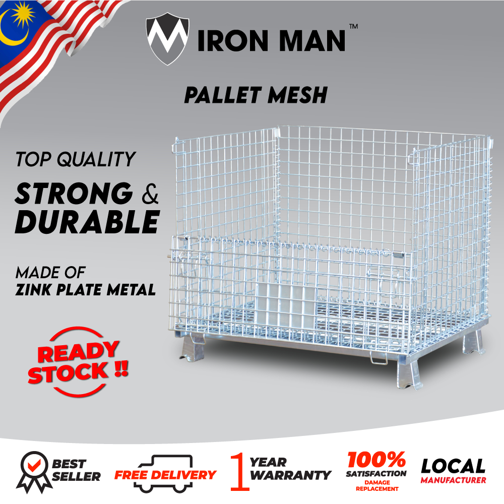 Komada™ (IRON MAN PALLET MESH) PM3/ PM5/ PM7/ PM9 800KG - 1500KG Heavy ...