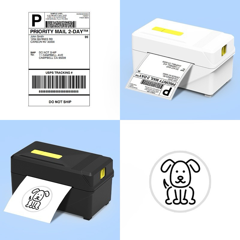 Flashlabel A7 Size Thermal Printer-A318 , USB & Bluetooth Pencetak ...
