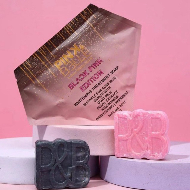 PINK BELLE BLACKPINK EDITION WHITENING SOAP | Shopee Malaysia