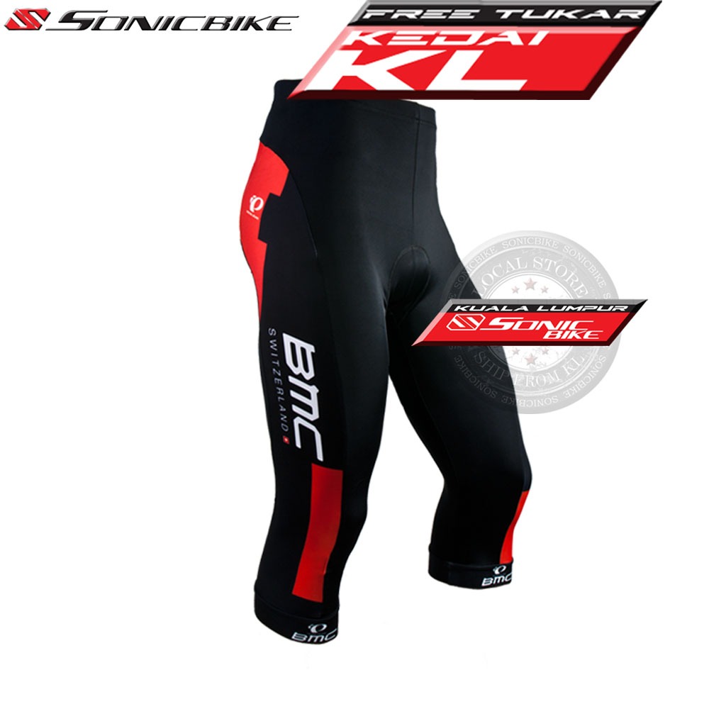Ship From KL [ FREE RETURN ] / High Quality Gel Pad 3/4 Cycling Pant ...