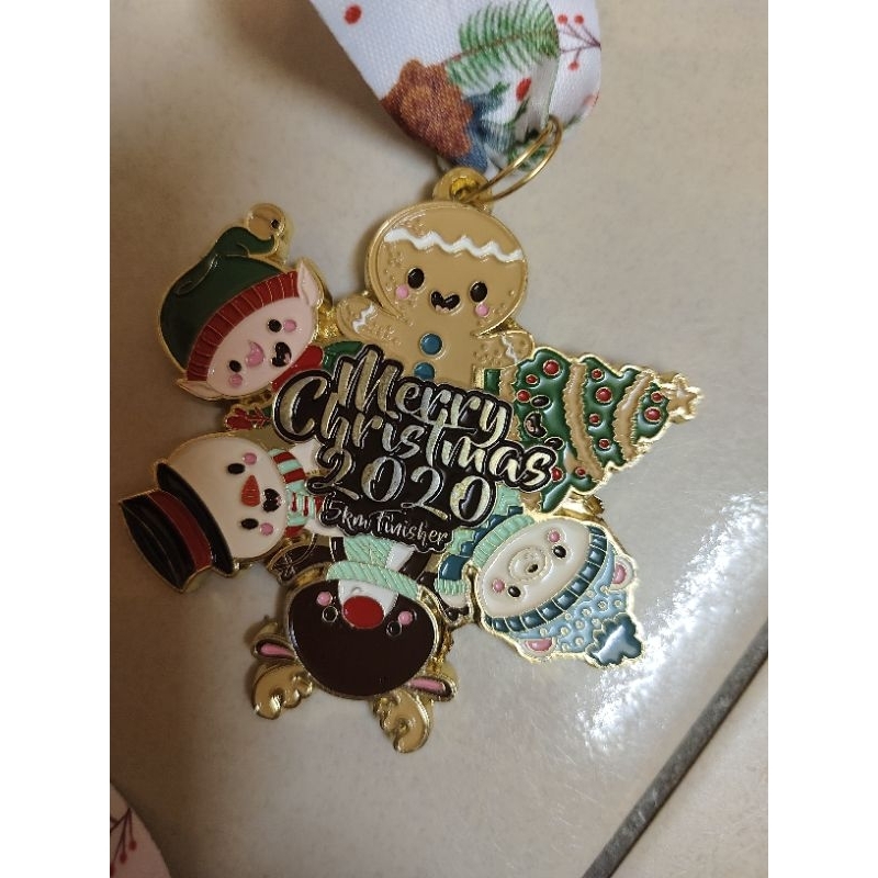 Merry Christmas 2020 Virtual Run Medal | Shopee Malaysia
