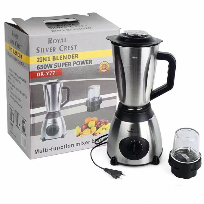 💯 Royal Silver Crest 2in1 blender DR-Y77 650W Super power, multi ...