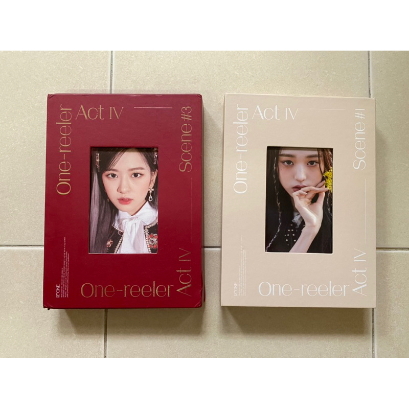 IZ*ONE IZONE Izone Yujin Wonyoung Hitomi Minju Yena Chaewon One reeler unsealed Fullset album ...