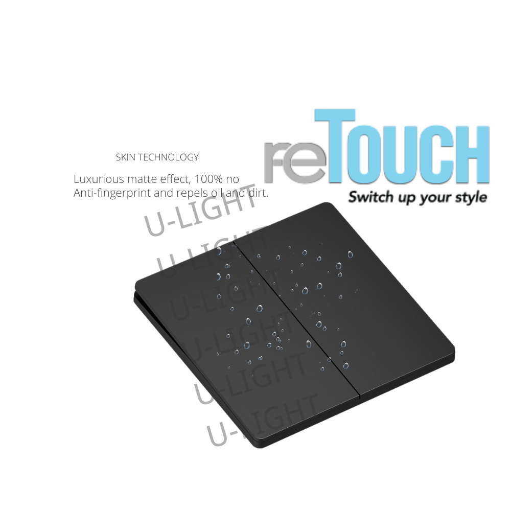 NEW reTouch Thin5 Ultra Thin Soft Touch UV Skin Technology BLACK 1/2/3 ...