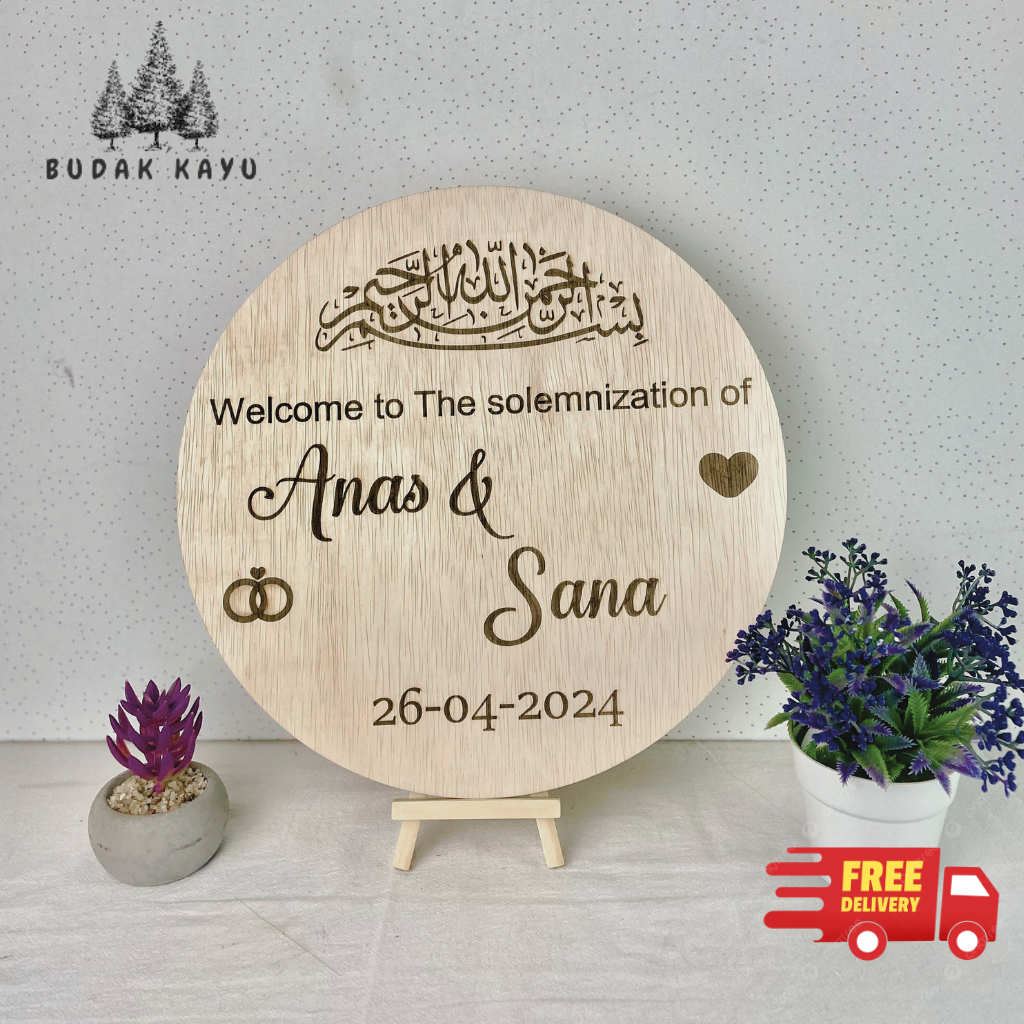 custom made wedding welcome sign, wooden welcome sign, wedding decor ...