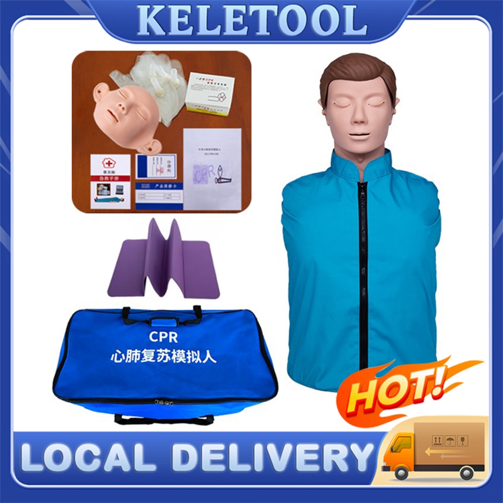 Half Body Adult CPR Manikin Professional Adult Cardiopulmonary ...
