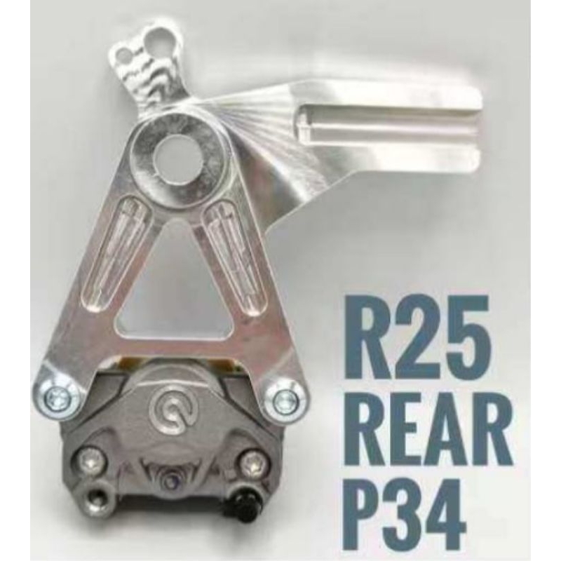 (Bracket) Yamaha R25 V1 V2 Rear P34 Caliper Bracket R3 | Shopee Malaysia