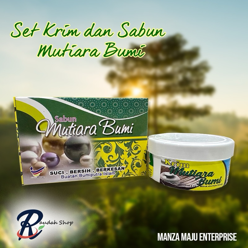Set Krim dan Sabun Mutiara Bumi (Penawar sakit kulit) direct owner ...