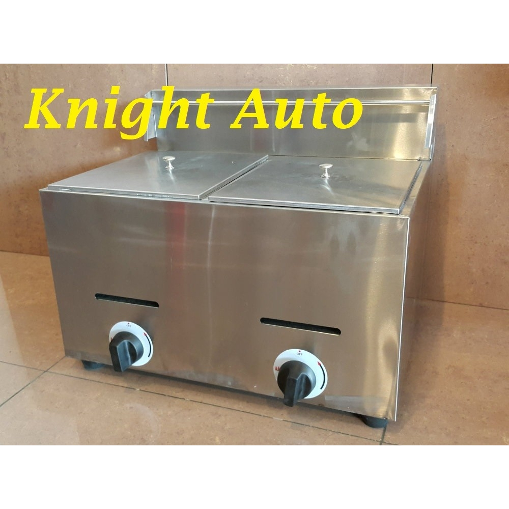 Heavy Duty Gas Fryer Commercial Stainless Steel Eco Deep Fryer Gas ...