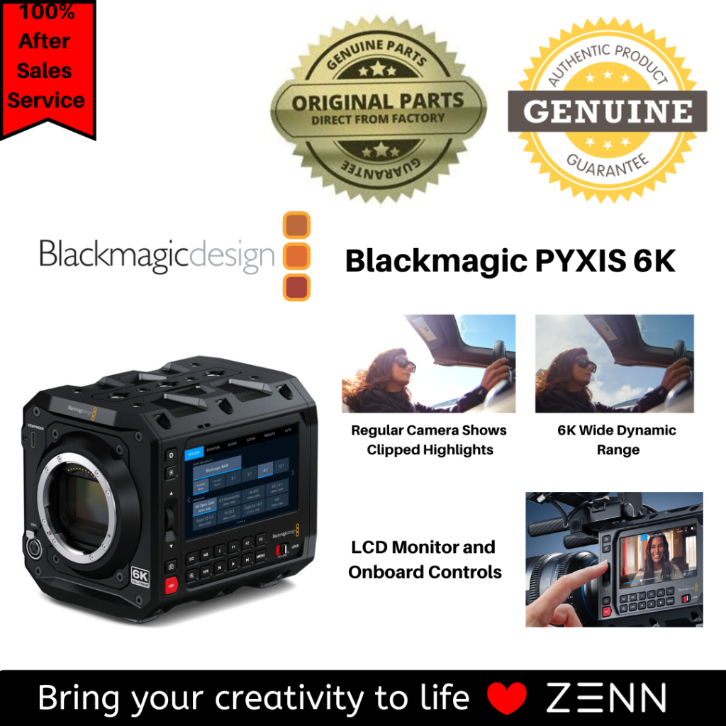 Blackmagic Design PYXIS 6K Cinema Box Camera | Shopee Malaysia