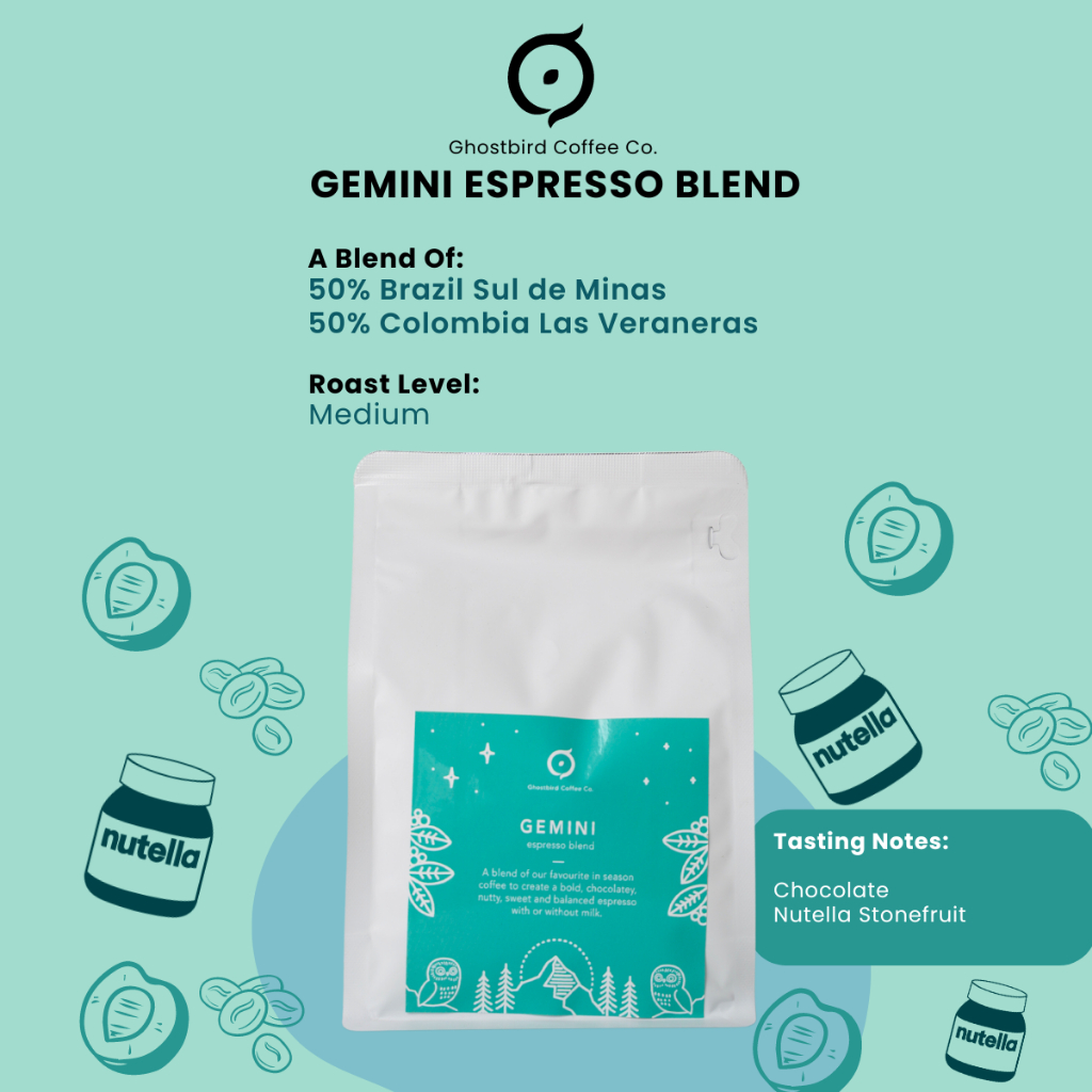 Espresso Blend - Gemini 🦉 GHOSTBIRD COFFEE (freshly roast coffee bean ...