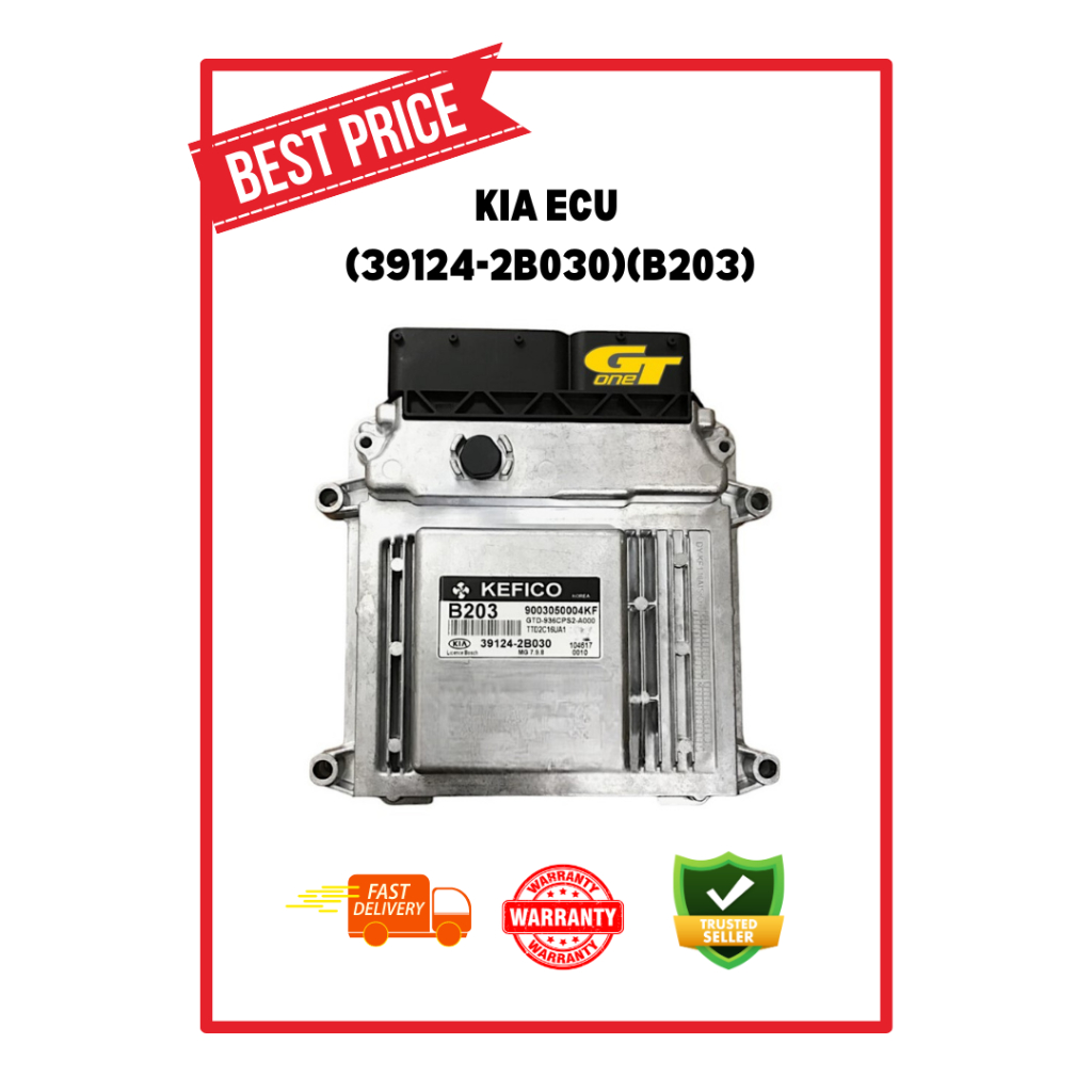 ECU KIA FORTE / 39124-2B030 / B203 / MG7.9.8 ENGINE CONTROL UNIT ...