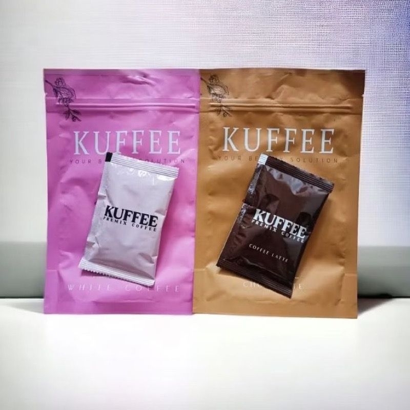 KUFFEE White Coffee / Chocolate 1 Pouch ( 4 Sachets ) | Shopee Malaysia