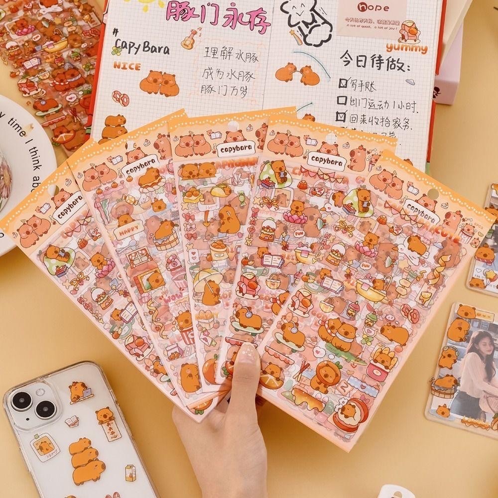 6 Sheets Stickers 1 PACK Sticker Daily Planner Diary Stationery Book ...