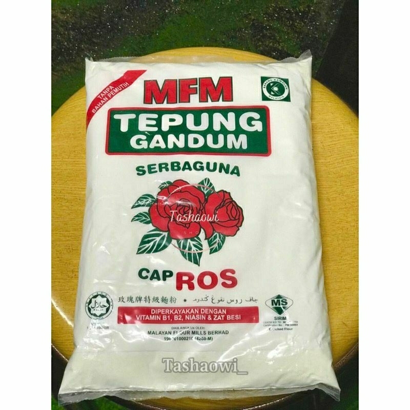 🔥Ready stock 🔥3 Pack Tepung Gandum Cap Rose | Shopee Malaysia