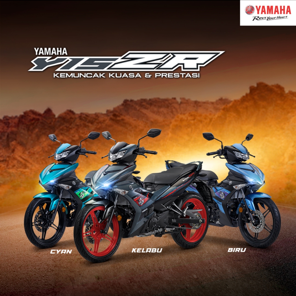 (Sticker Tanam) Yamaha Y15ZR Y15 YSUKU V2 2024 Edition Original Cover ...