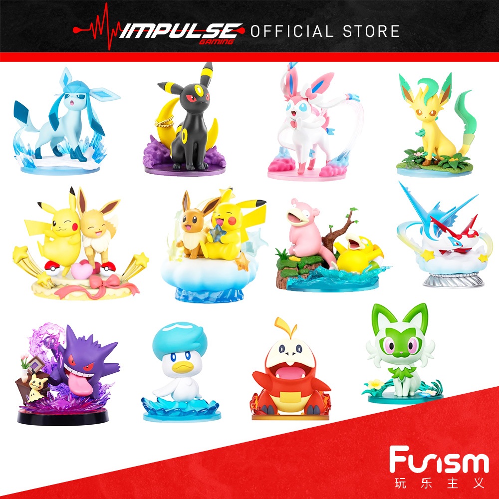 Funism 玩乐主义 Pokemon Prime Figure Series 1 - 7 (Charmander, Bulbasaur ...