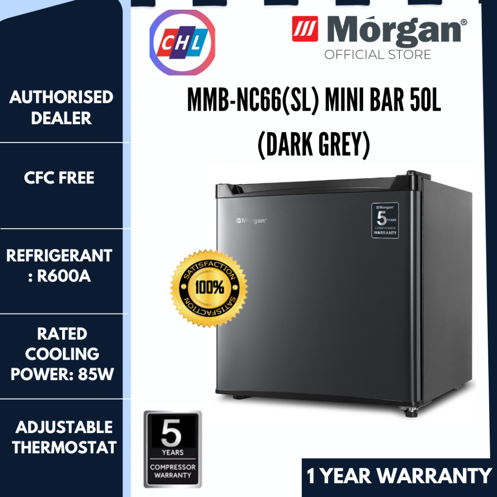 MORGAN MINI BAR 50L MMB-NC66 (DARK GREY) / MMB-NC63 (BLACK) / MMB ...